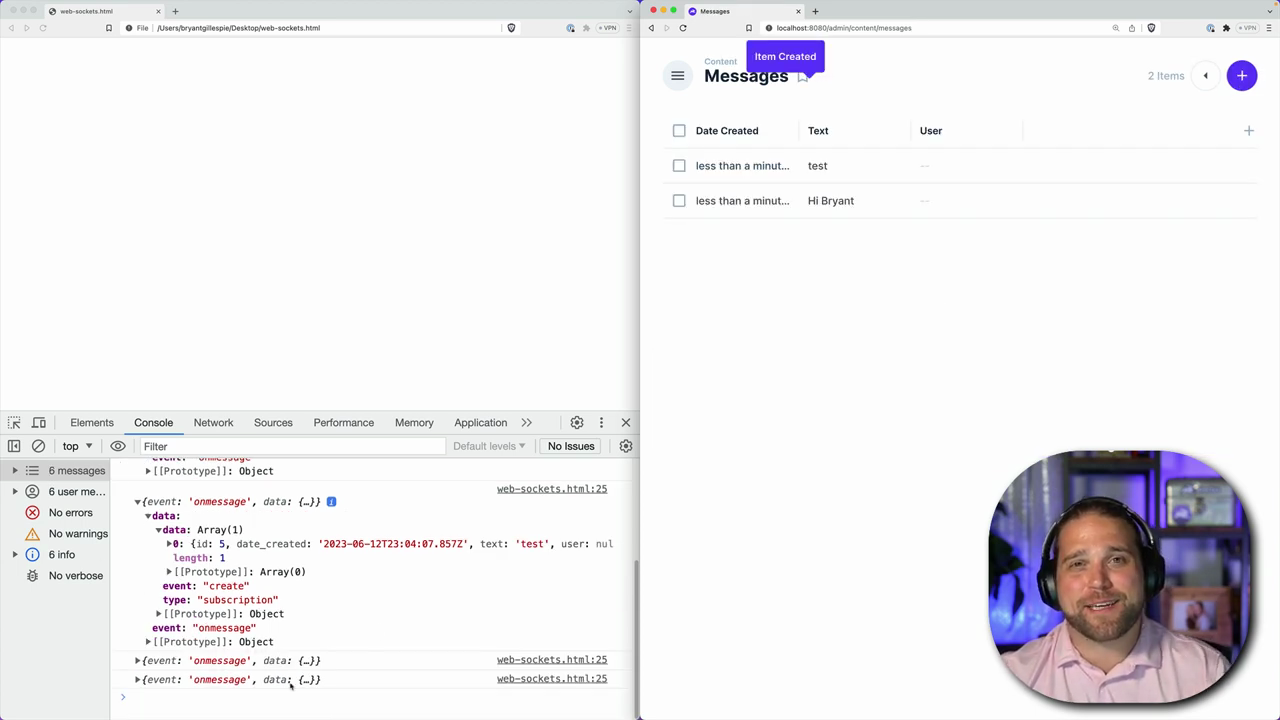 Getting Started With WebSockets | Directus TV